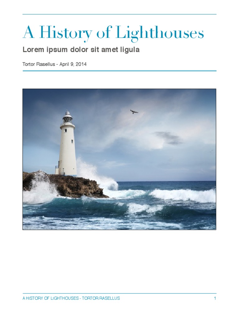 History of Lighthouses Explained | PDF