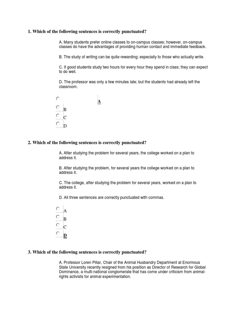 Punctuation | PDF | Comma | Sentence (Linguistics) Punctuation | PDF | Comma | Sentence (Linguistics)