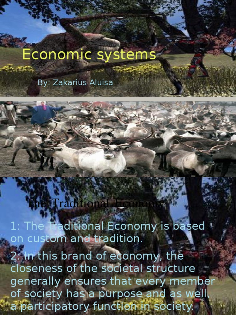 The Economic System | PDF