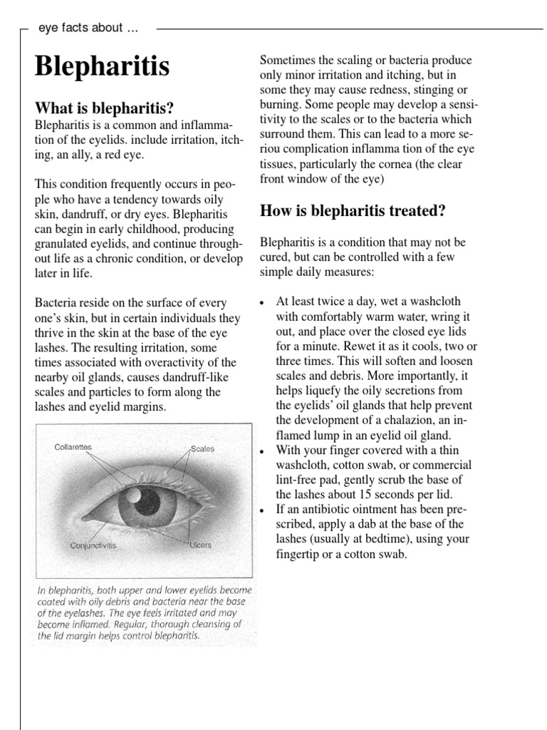 Blepharitis | PDF | Public Health | Immunology