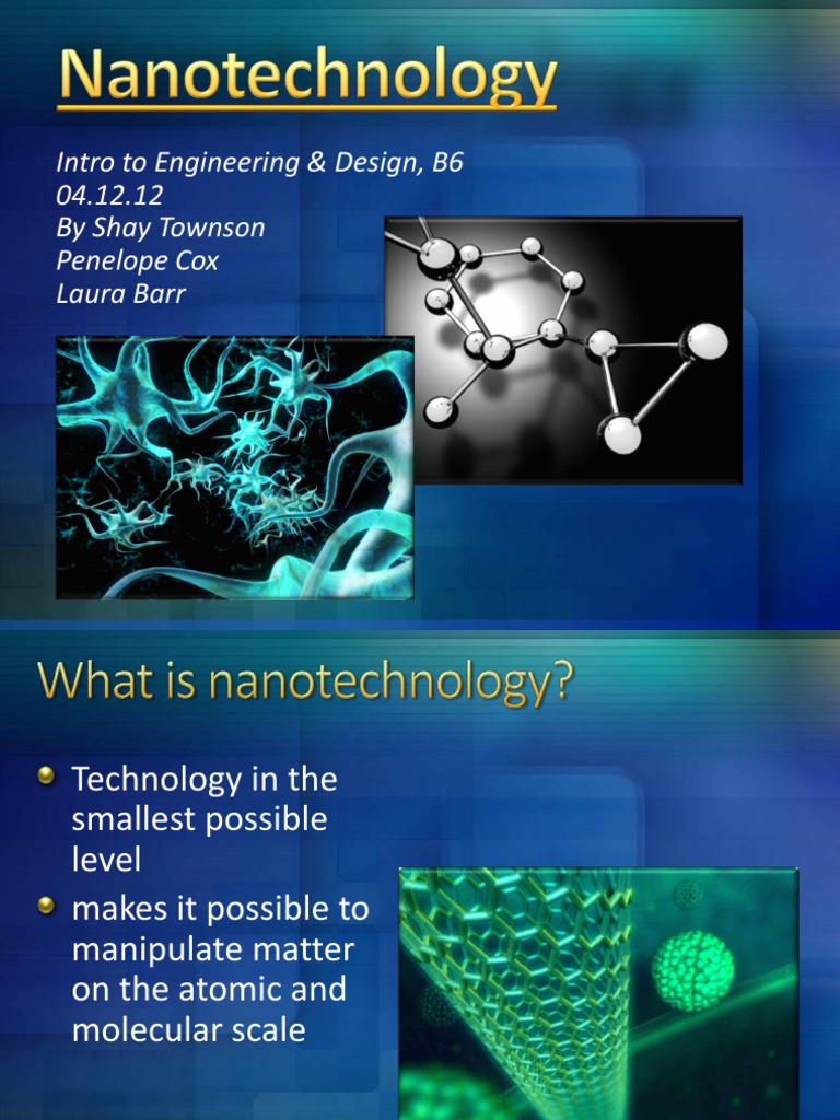 Nanotech Presentation 2 0 | PDF | Neuron | Central Nervous System