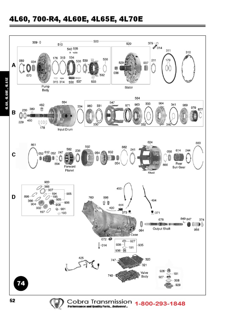 4L60 4l60e 4l65e 4l70e | PDF | Technology & Engineering