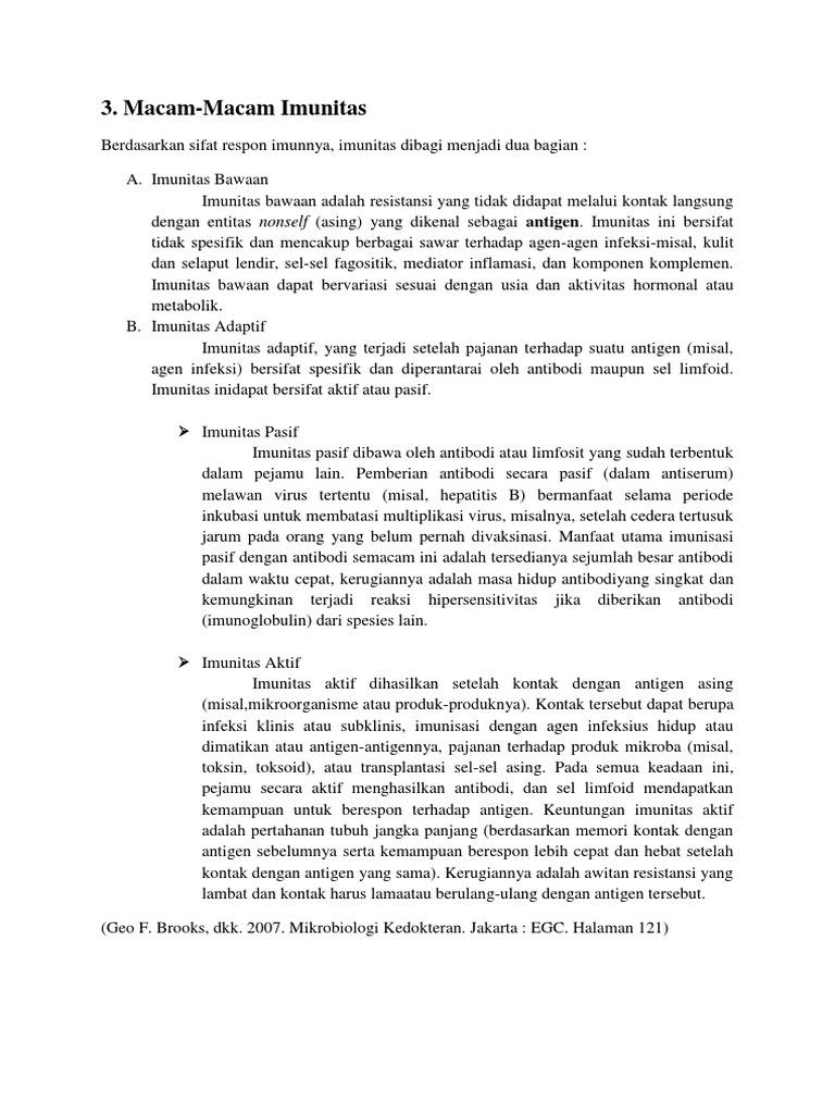 Macam-Macam Sistem Imun Dan Jenis-Jenis Sel Imun | PDF | Pengembangan Diri