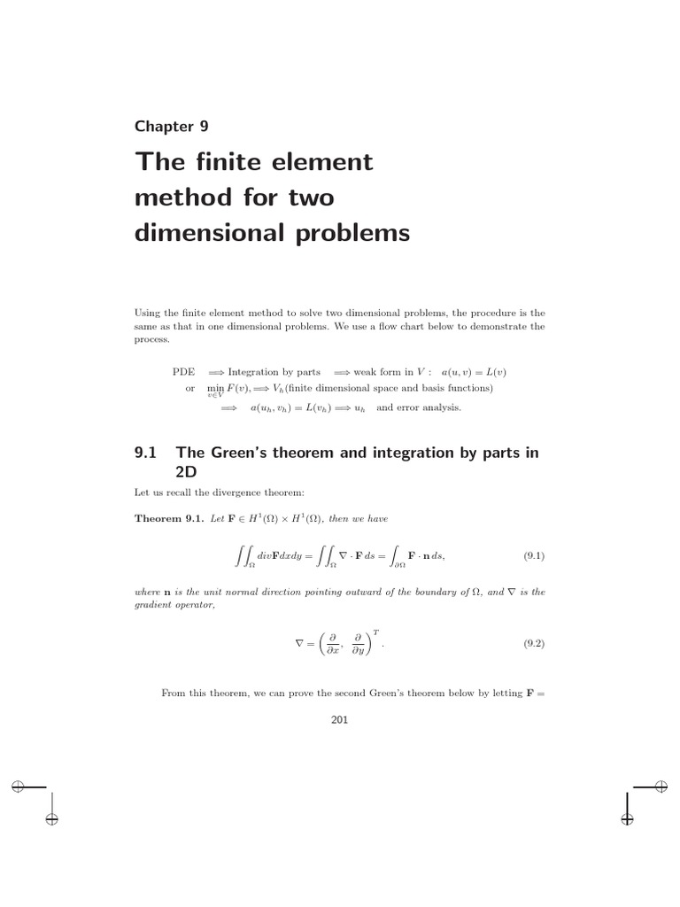 FEM For 2D With Matlab | Download Free PDF | Finite Element Method ...