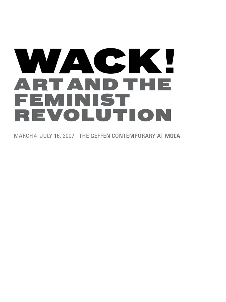 WACK! Gallery Guide | PDF | Feminism | Gender Studies
