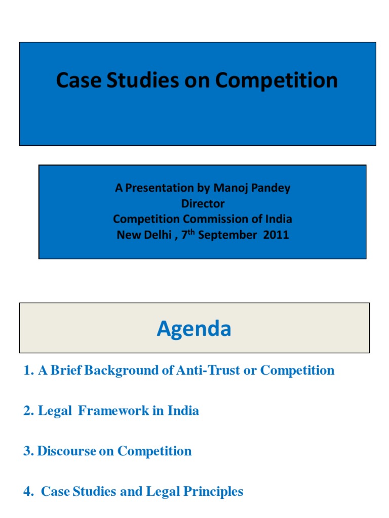 Case Studies on Competition | Competition Law | Competition | Free 30 ...