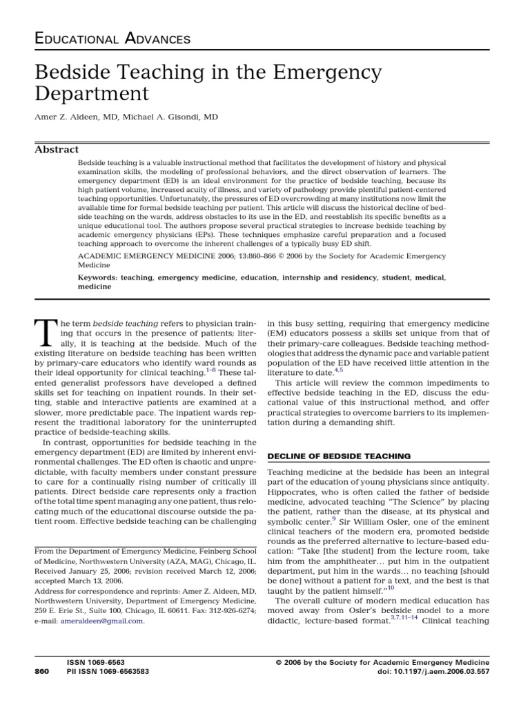 Bedside Ed Teaching | Medical School | Medicine | Free 30-day Trial ...