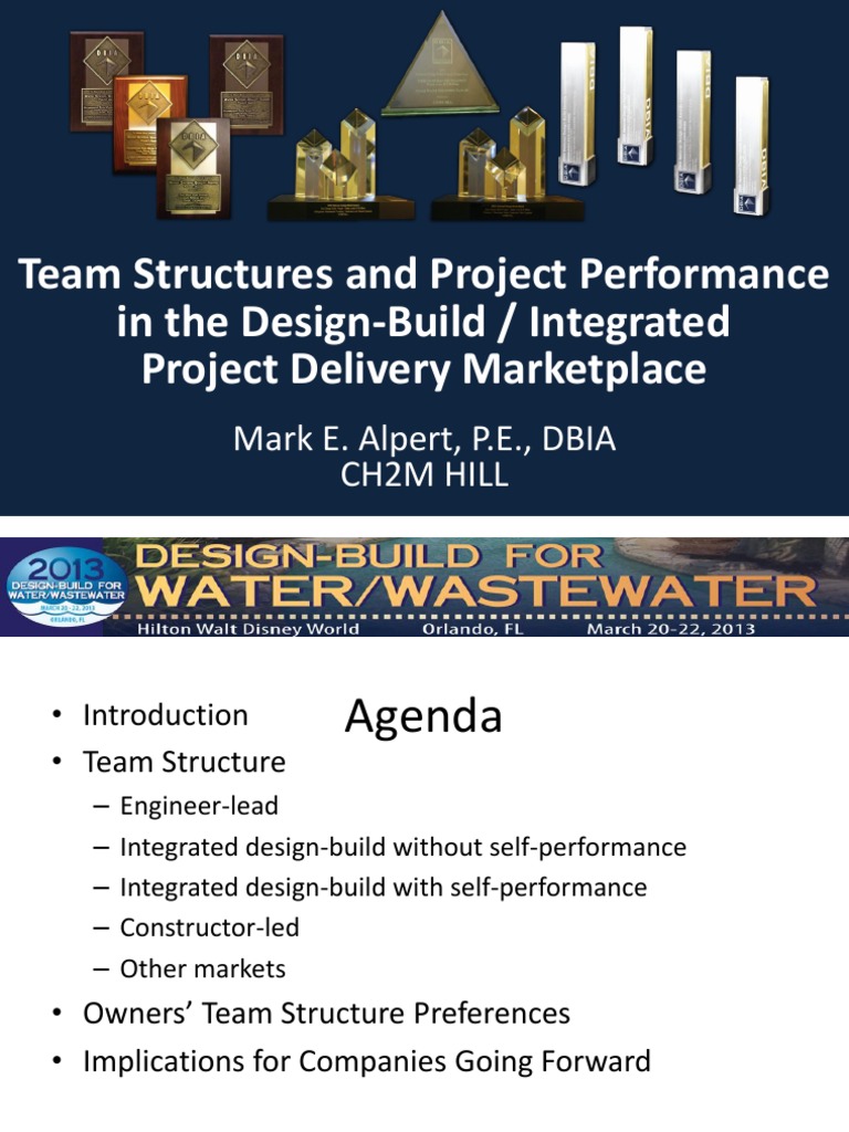 Team Structures and Project Performance in The Design-Build Integrated ...