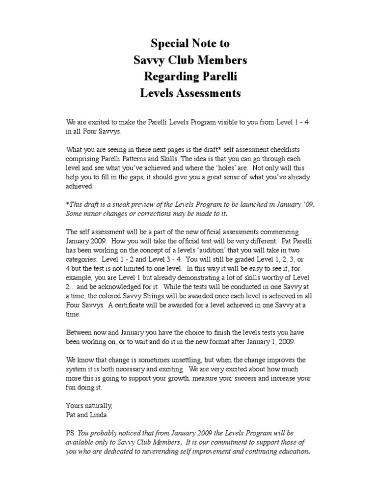 Parelli Levels Program Overview | PDF | Horse Gait | Horses