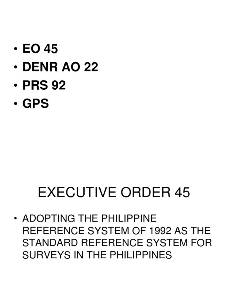 Implementing Guidelines for the Adoption of the Philippine Reference ...