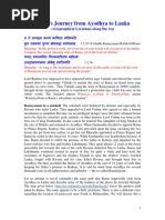 Ramayana Route Map of India | PDF | Rama | Ancient Indian Literature