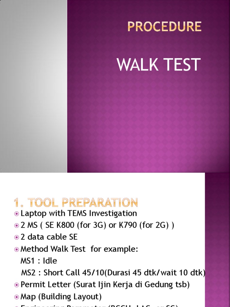 Walk Test | PDF