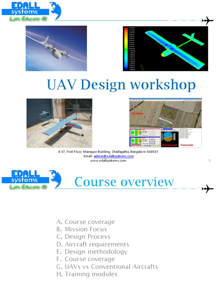 UAV Design Training | PDF | Aircraft | Unmanned Aerial Vehicle
