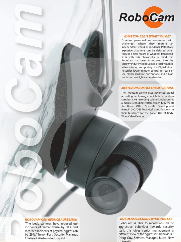 Robocam Brochure Web | PDF