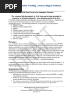 SWGDE Best Practices for Digital Evidence | PDF | Information ...