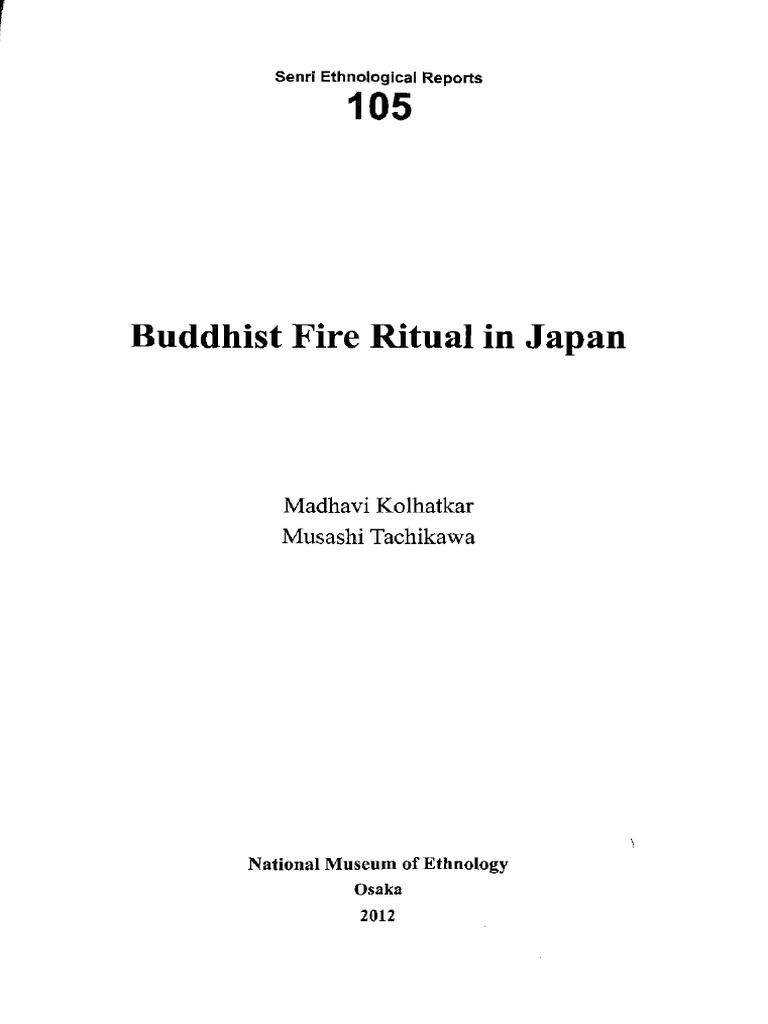 Buddhist Fire Ritual in Japan: A Detailed Study of the Shingon ...
