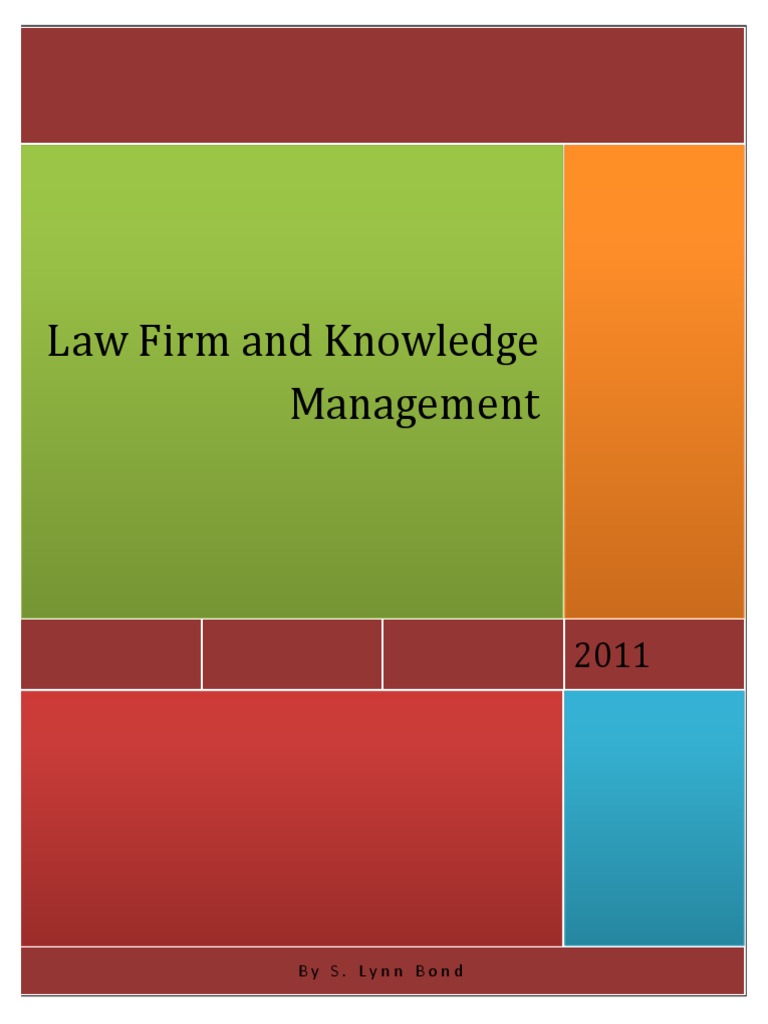 Law Firm and Knowledge Management | PDF | Knowledge Management | Law Firm
