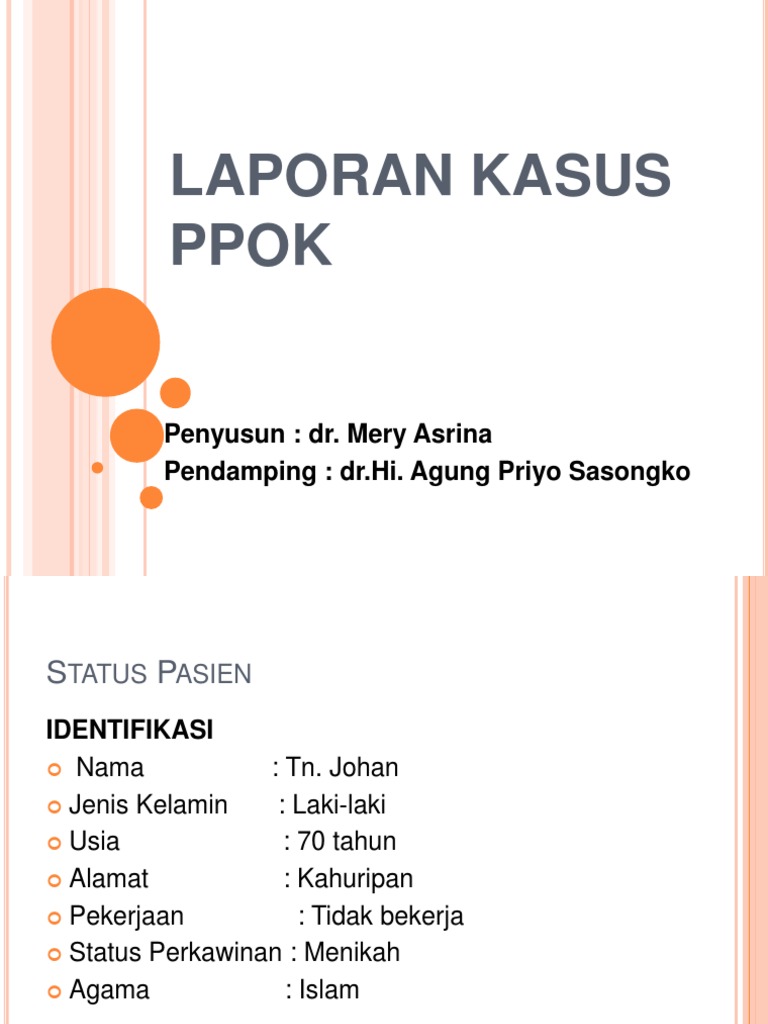 LAPORAN KASUS Ppok | PDF