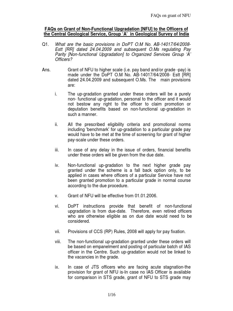Faqs Nfu | PDF | Government