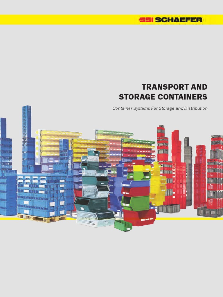Ssi Schaefer Container As | PDF | Warehouse | Industries