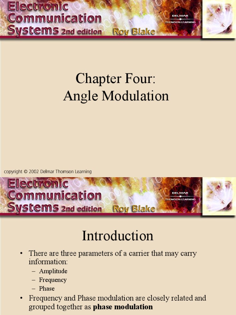 FM Angular Modulation | PDF | Frequency Modulation | Modulation