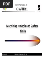 Machining Symbols and Their Meanings | PDF | Teaching Methods & Materials