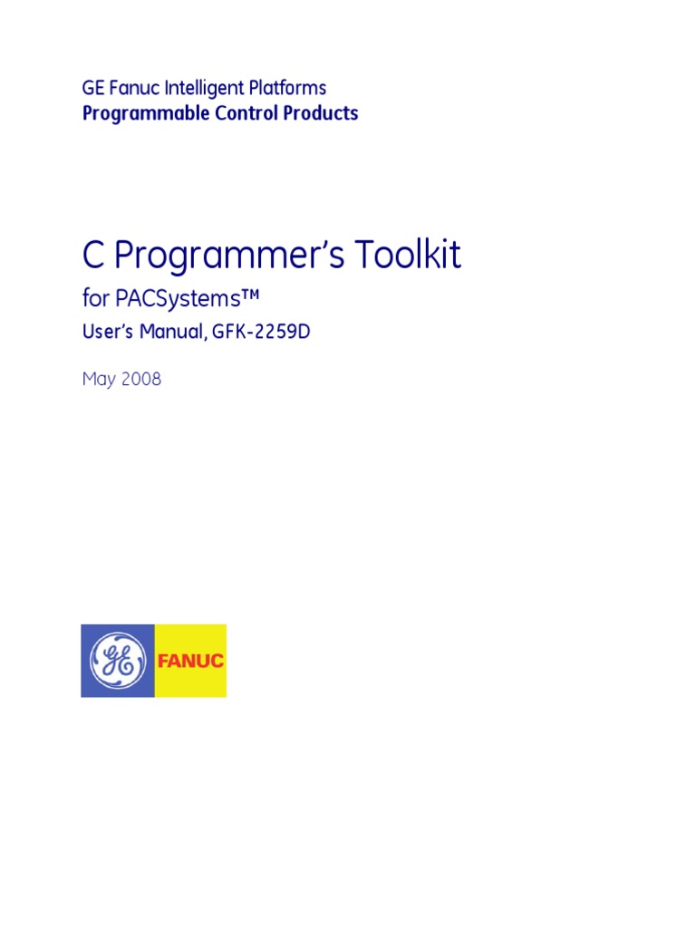 Gfk2259d C Programming Toolkit Pdf C Programming Language Subroutine
