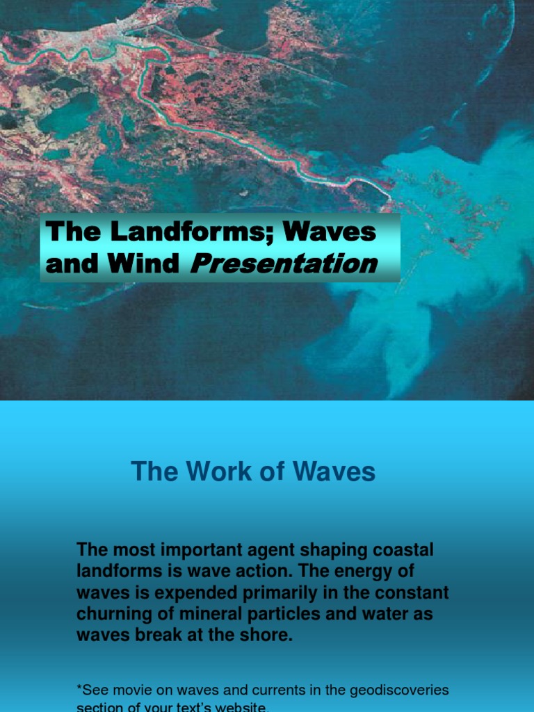 Landforms Waves & Wind | PDF | Dune | Desert