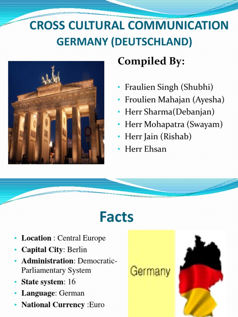 Cross-Cultural Communication in Germany | PDF | Etiquette | Tableware