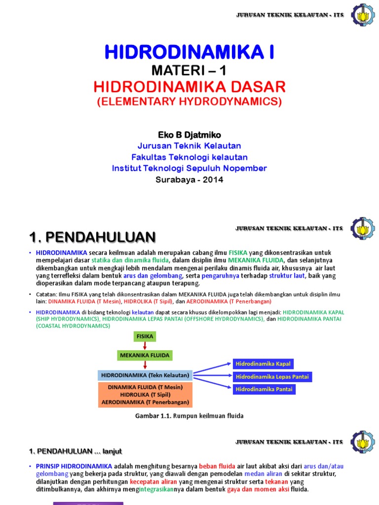 Hidro 1 Hidro - Dasar EBD 01 | PDF