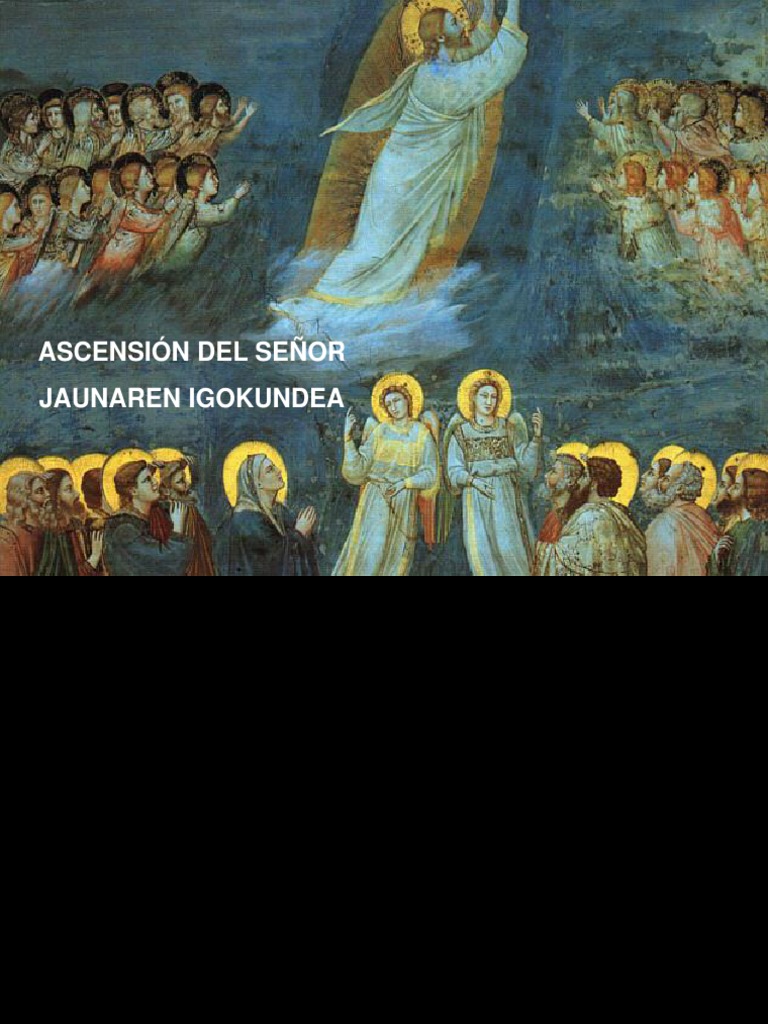ASCENSIÓN | PDF | María, madre de Jesús | Ascension de jesus
