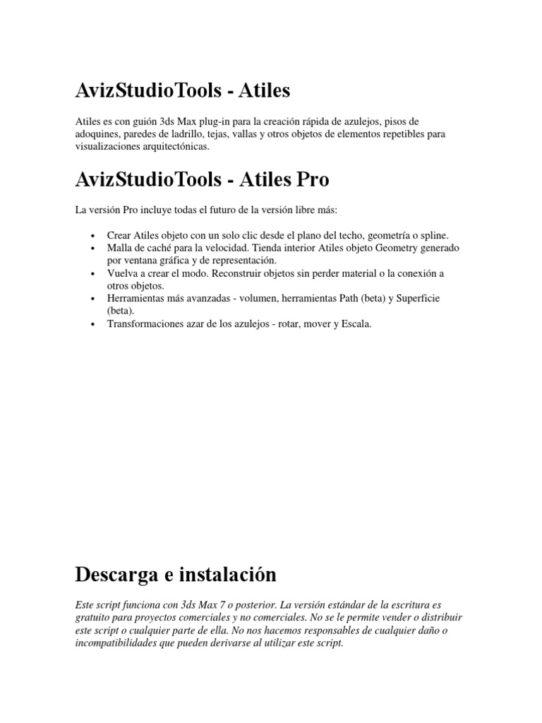 Aviz Studio Tools | Descargar gratis PDF | Point and Click | Software del sistema