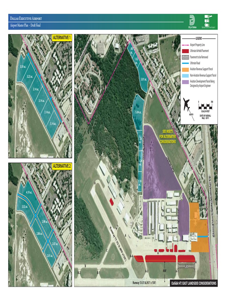 Dallas Executive Airport Master Plan Chapter 4.5 Df 1 | Airport | Runway
