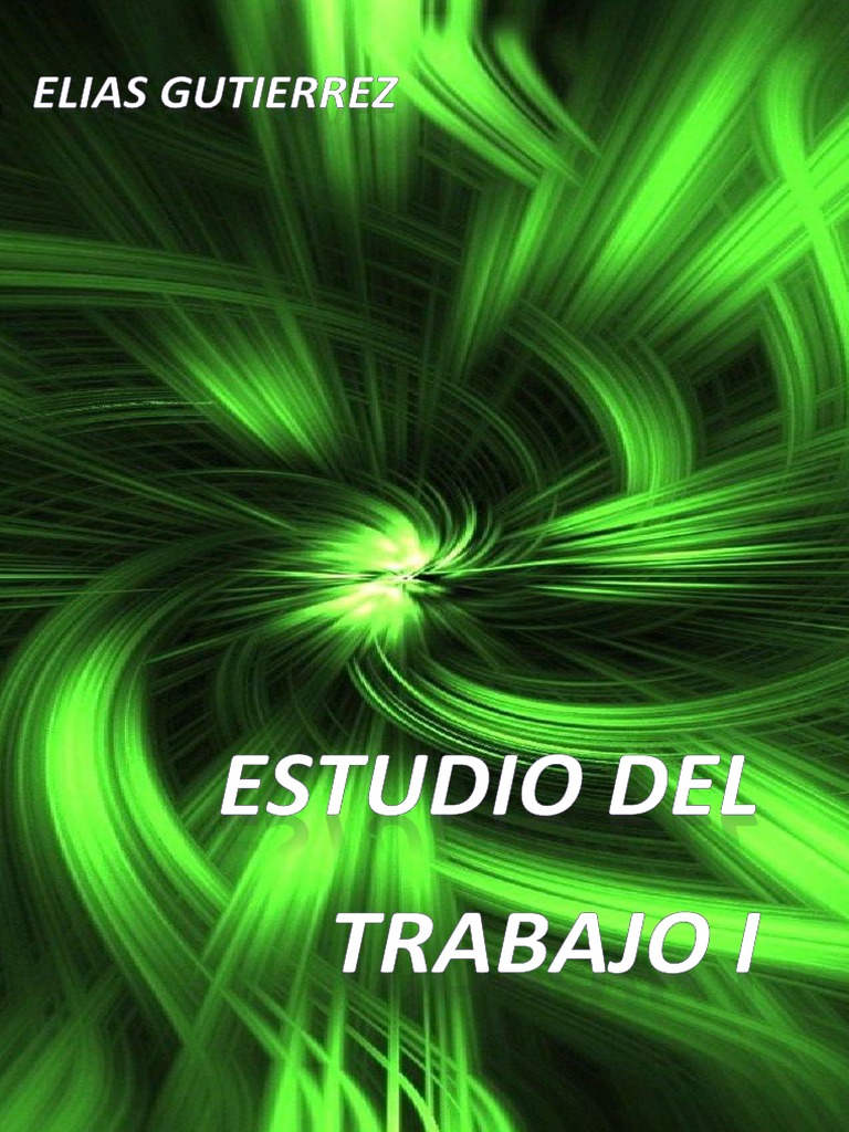 Libro de Estudio Del Trabajo I | PDF | Organización internacional para ...