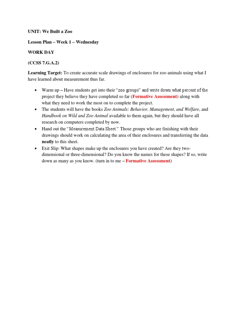 Lesson Plan 10 | PDF