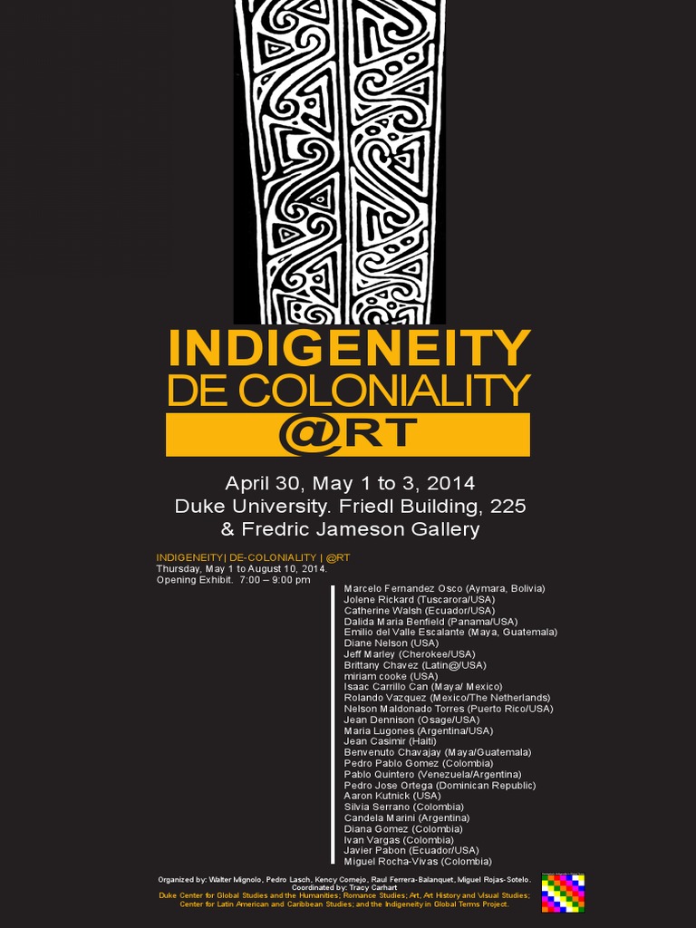 Indigeneity - Decoloniality - @RT | PDF