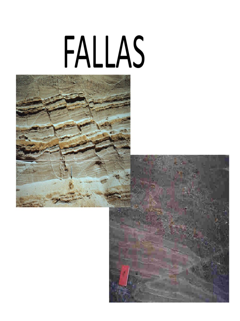 DEFORMACIÓN FRÁGIL-fallas | PDF | Falla (geología) | Geología estructural