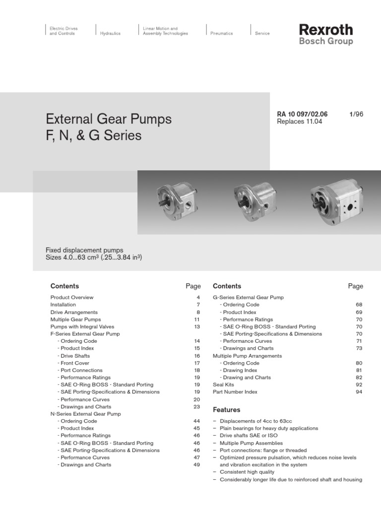 Bosch Gear Pump | PDF | Pump | Gear