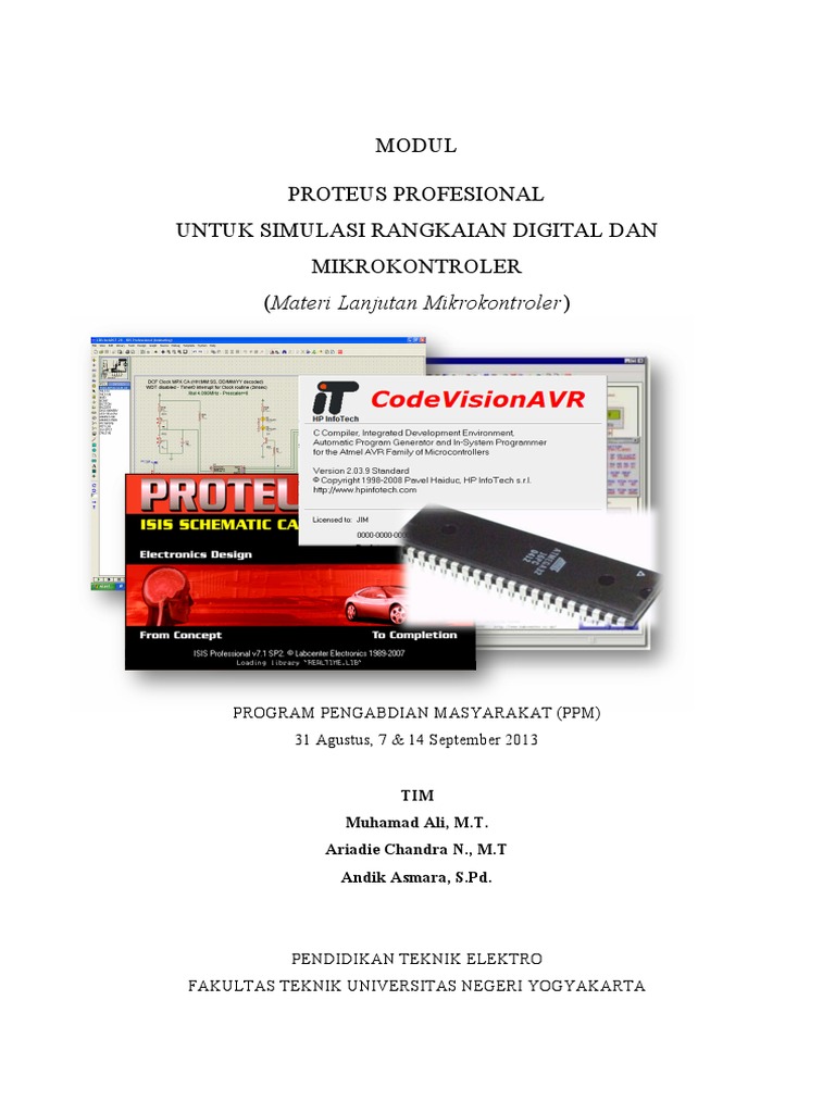 Modul Simulasi Mikrokontroler | PDF | Komputer