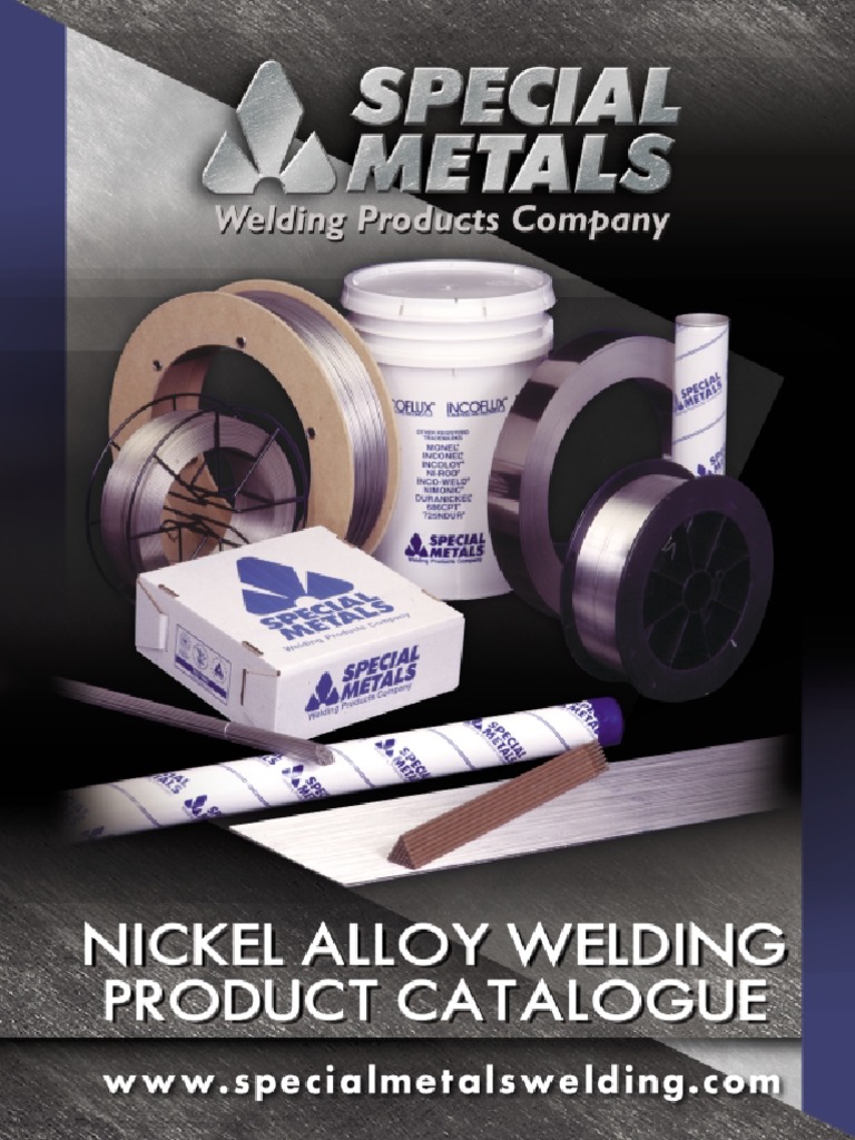 Special Metals - Product Catalog | Download Free PDF | Welding ...