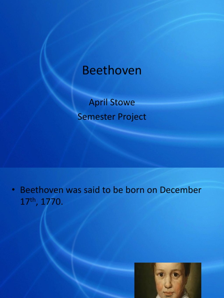 Beethoven's Life Timeline | PDF