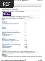 CAS 805 Single Financial Statements | PDF | Financial Audit | Auditor's ...
