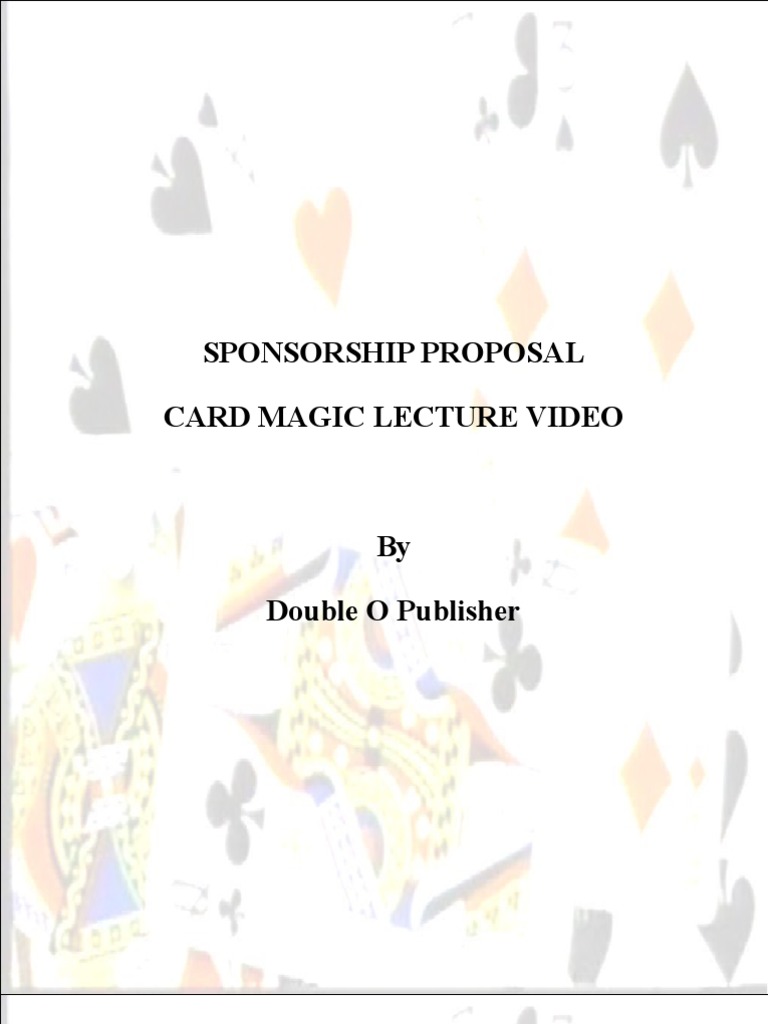 Video Tutorial Sulap Kartu | PDF