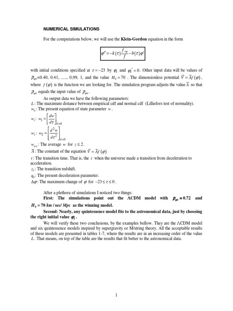 Simulations | PDF | Physics | Scientific Theories