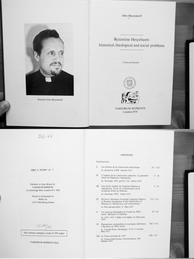 Byzantine Hesychasm | PDF
