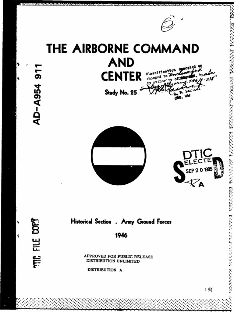 AAF Airborne Command Center (1941-45) | PDF | Paratrooper | Airborne Forces