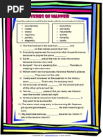 Order of Adjectives: Nosascomp | PDF | Adjective | Noun