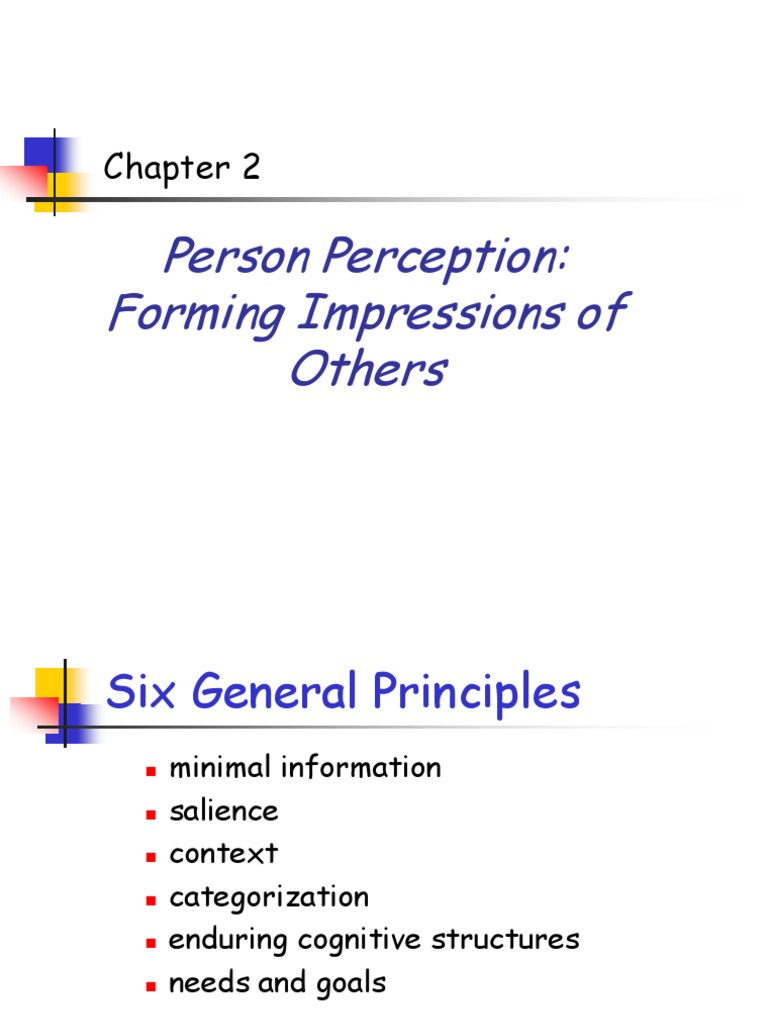 Forming First Impressions of Others | PDF | Nonverbal Communication ...