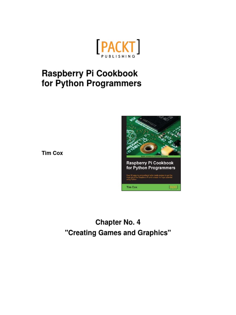Raspberry Pi Cookbook For Python Programmers Sample Chapter Pdf Variable Computer Science 0913