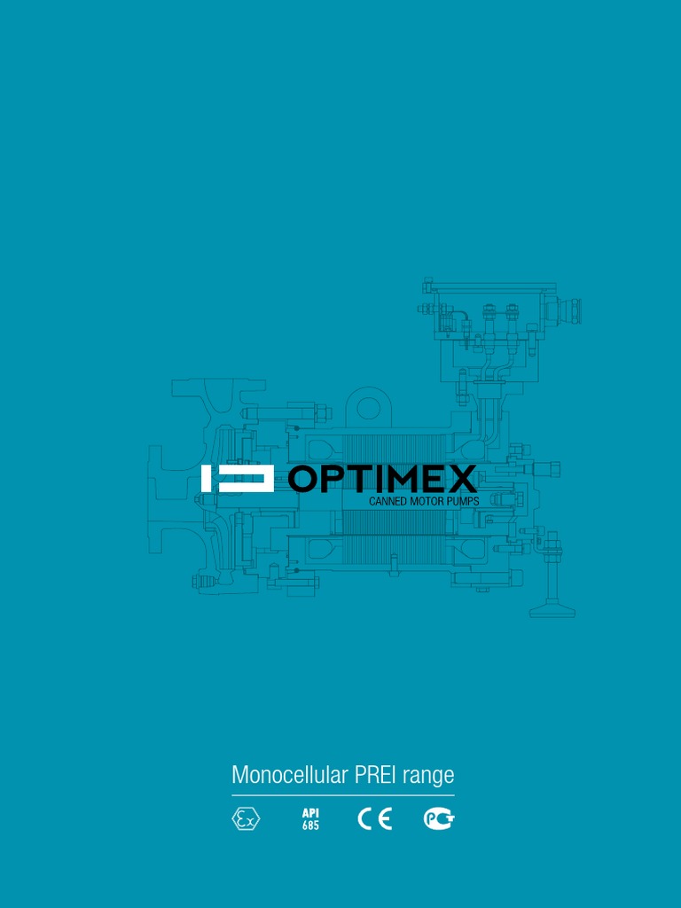 Optimex Prei Range | PDF | Bearing (Mechanical) | Pump